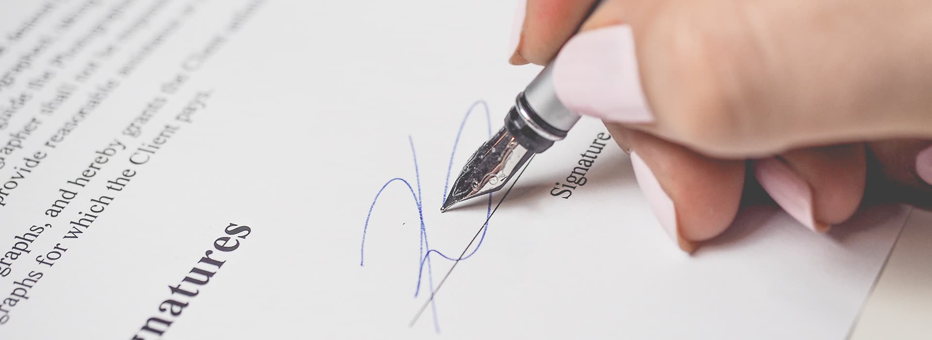 The Contract Signing - Stroudsmoor